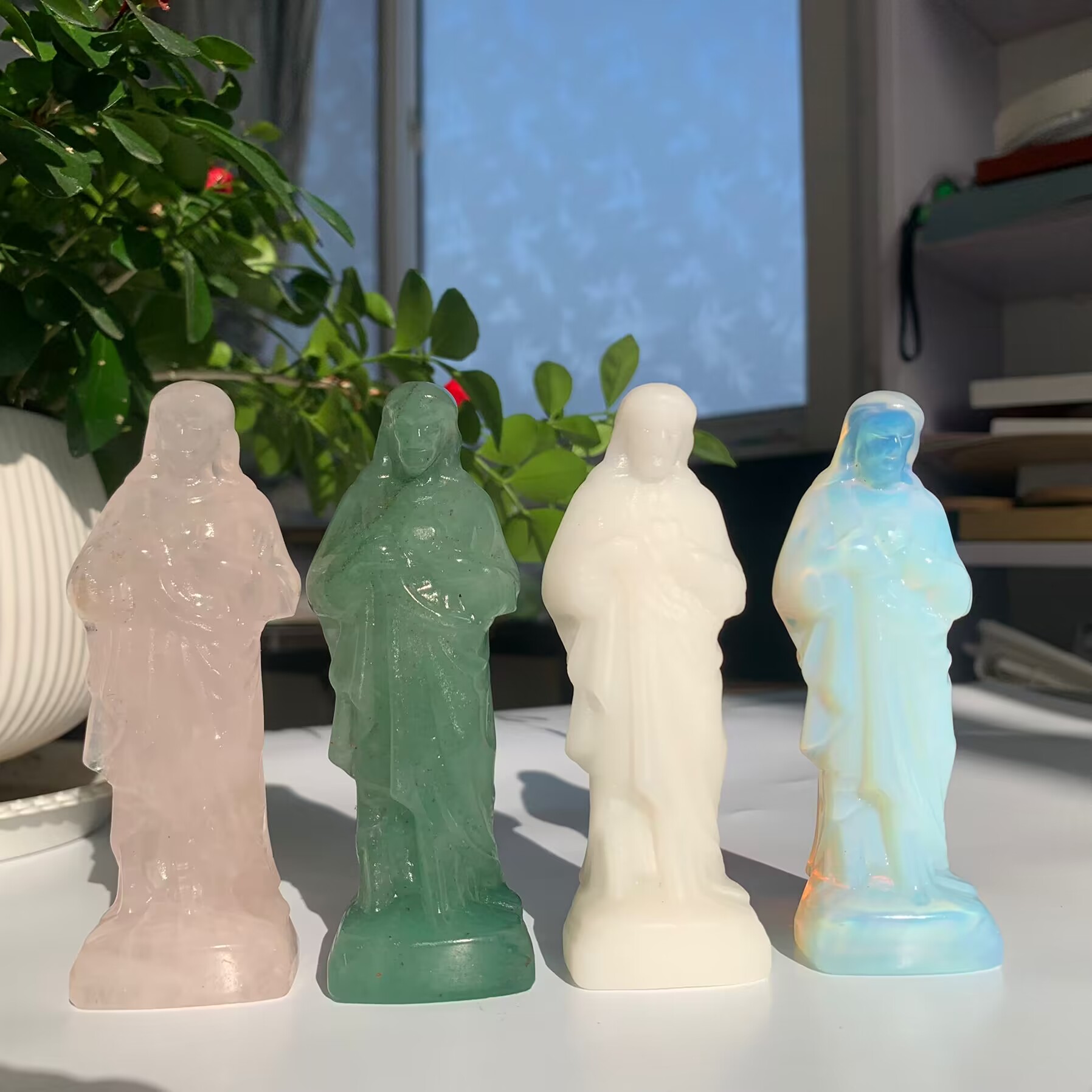 Crystal Jesus Statue 100mm Crystal Wholesale Free Shipping