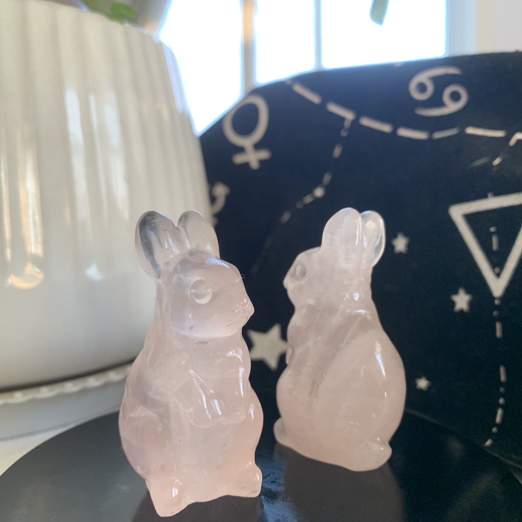 Small Rose Quartz Rabbit Wholesale Crystal Rabbit 1 Best Gif